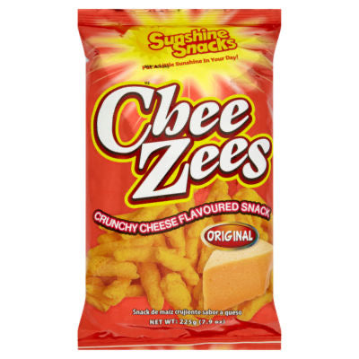 Sunshine Snacks Cheezees 225g – Exotic Express