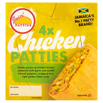 Juici Patties Chicken Patties 540g (Pack of 4) – Exotic Express