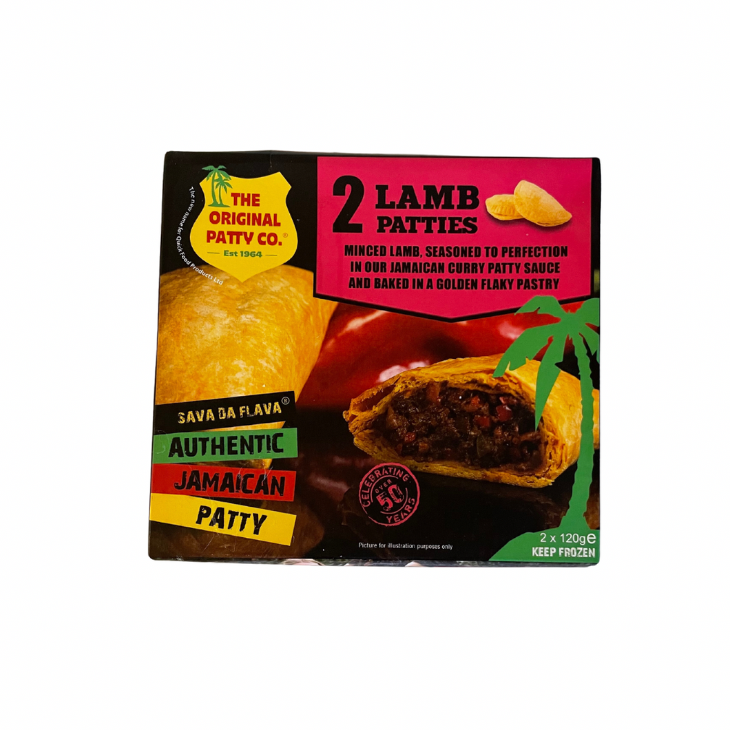 The Original Patty Co Lamb Patties (Pack of 2) 120g – Exotic Express