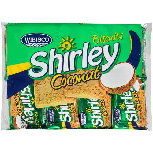 Wibisco Shirley Biscuits Coconut Snack Pack (8 x 37g) – Exotic Express