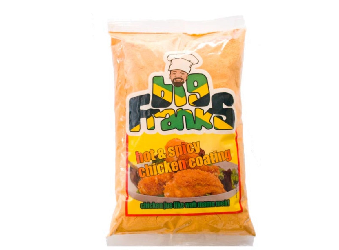 Big Franks Hot & Spicy Chicken Coating 250g – Exotic Express